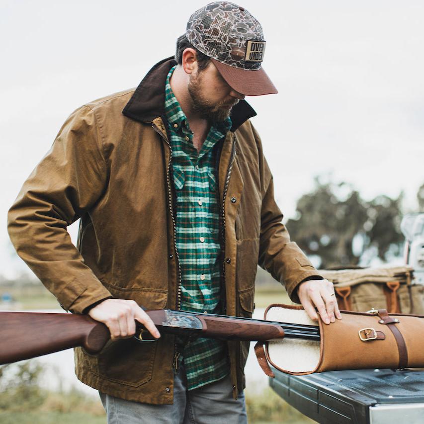 Men's Tan Waxed Briar Jacket – Over Under Clothing