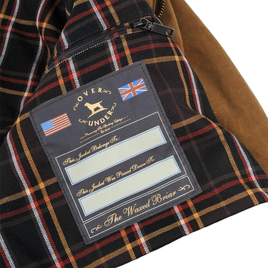 Men's Brown Waxed Briar Jacket – Over Under Clothing