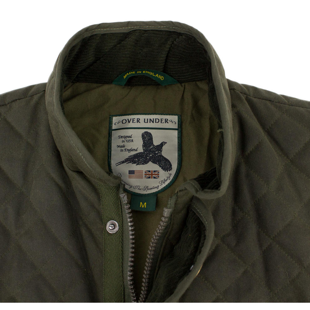 The Whitby Vest Olive – Over Under Clothing